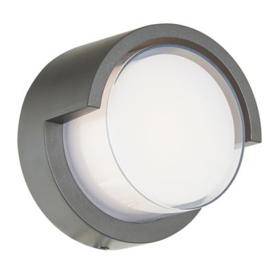 Geo LED Outdoor Wall Sconce with Hood by Abra at Lumens.com