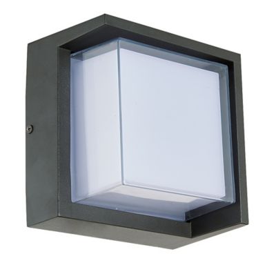 Carmen LED Outdoor Square Wall Light by Huxe at Lumens.com