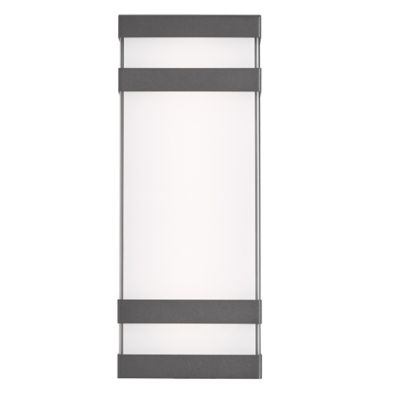 Loki Rectangular LED Outdoor Wall Light by Huxe at Lumens.com