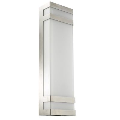 Loki Rectangular LED Outdoor Wall Light by Huxe at Lumens.com