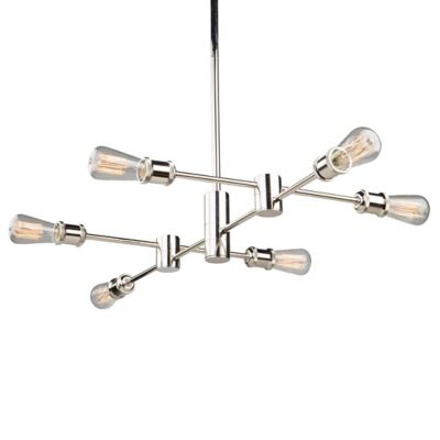 Tribeca 6-Light Chandelier by Artcraft at Lumens.com