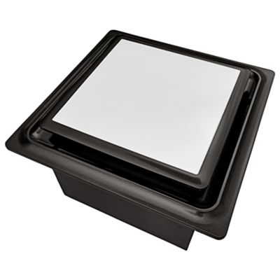 Square Bathroom Exhaust Fan with Adjustable Speed and Humidity Sensor ...