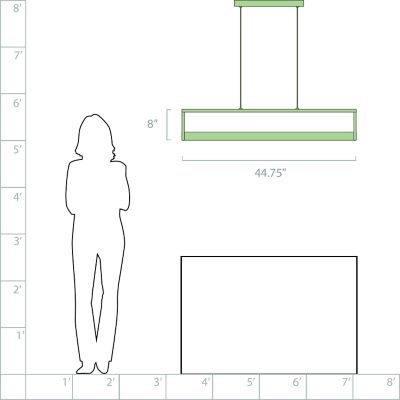 Echo LED Linear Suspension by AFX Lighting at Lumens.com