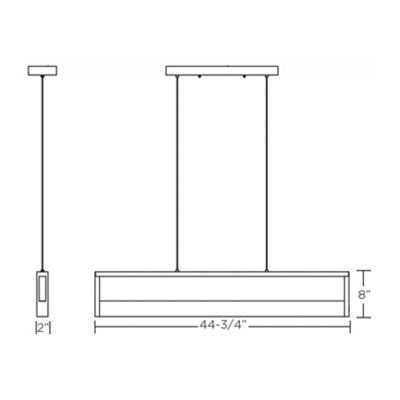 Echo LED Linear Suspension by AFX Lighting at Lumens.com