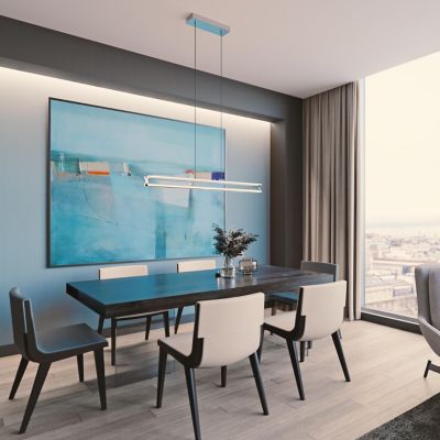 Cass LED Linear Suspension by AFX Lighting at Lumens.com