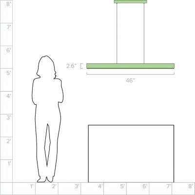 Stealth Linear LED Pendant by AFX Lighting at Lumens.com