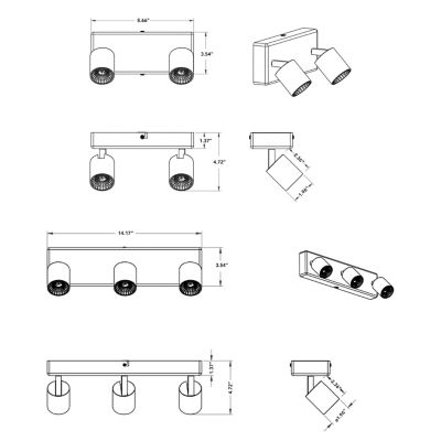 Cayman LED Wall / Ceiling Light by Arnsberg at Lumens.com