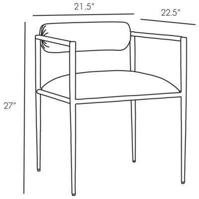 Barbana Chair by Arteriors at Lumens.com