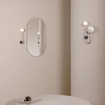 Orb Wall Sconce with Mirror by Astro Lighting at Lumens.com