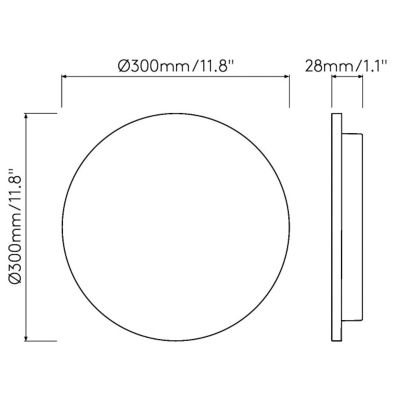 Eclipse Round LED Wall Sconce by Astro Lighting at Lumens.com