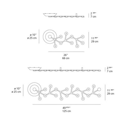 LED Net Linear Ceiling Light by Artemide at Lumens.com