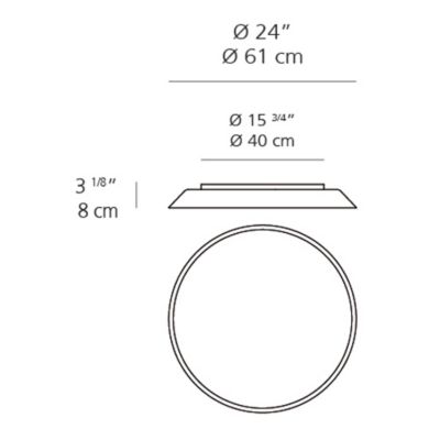 Febe Wall / Ceiling Light by Artemide at Lumens.com