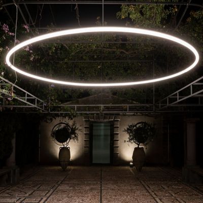 La Linea Flexible Outdoor Tube Light by Artemide at Lumens.com