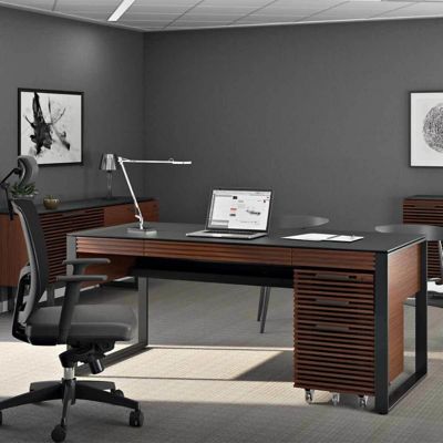Corridor Executive Desk by BDI at Lumens.com