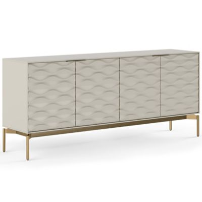 Ripple Four Door Credenza by BDI at Lumens.com