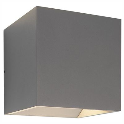 Silver Modern Outdoor Wall Lights & Exterior Wall Lighting