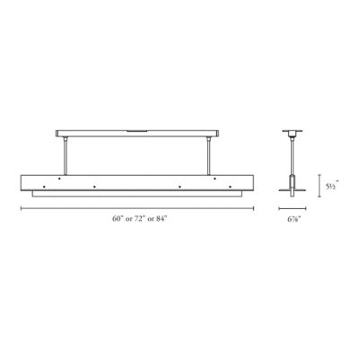 T-Light LED Linear Suspension by Boyd Lighting at Lumens.com