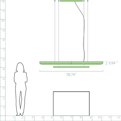 BuzziZepp LED Linear Suspension by BuzziSpace at Lumens.com