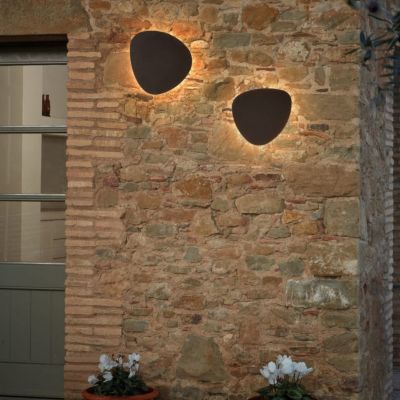 Tria LED Outdoor Wall Sconce by Bover at Lumens.com