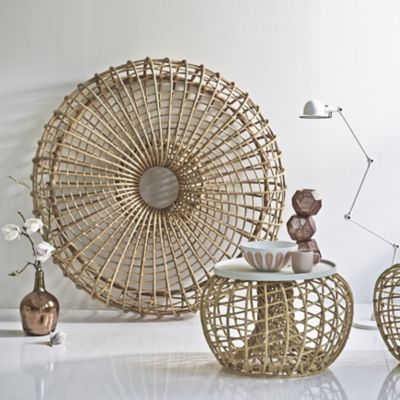 Nest Footstool by Cane-line at Lumens.com