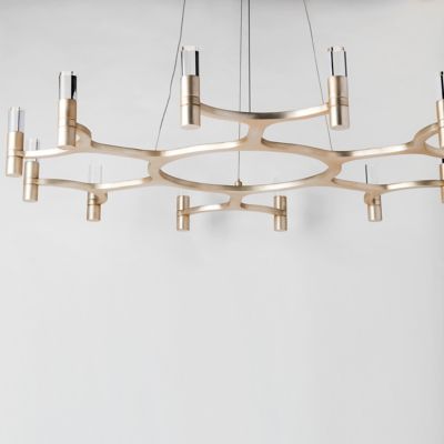 Nexus LED Chandelier by Corbett Lighting at Lumens.com