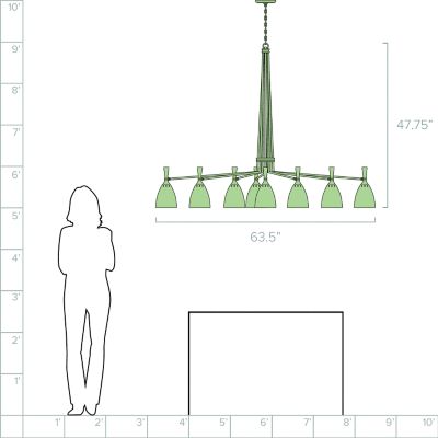 Utopia LED Chandelier by Corbett Lighting at Lumens.com