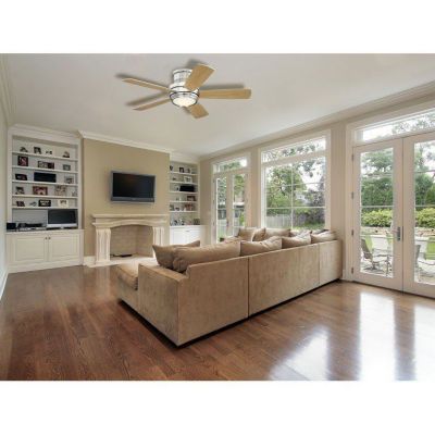 Tempo Hugger Ceiling Fan by Craftmade Fans at Lumens.com