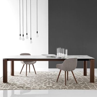 Omnia Glass Extension Table by Calligaris at Lumens.com