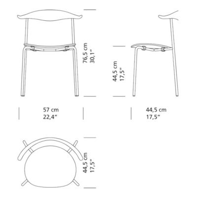 CH88P Side Chair by Carl Hansen at Lumens.com