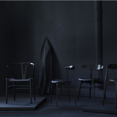 CH88P Chair - Black Edition by Carl Hansen at Lumens.com