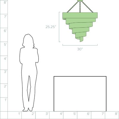 Chiffonade Pendant by Currey and Company at Lumens.com