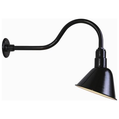 Barn Light Gooseneck Outdoor Wall Sconce by Canarm at Lumens.com