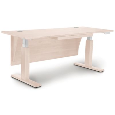 Invigo Sit-Stand Desk with Modesty Panel by Copeland Furniture at ...