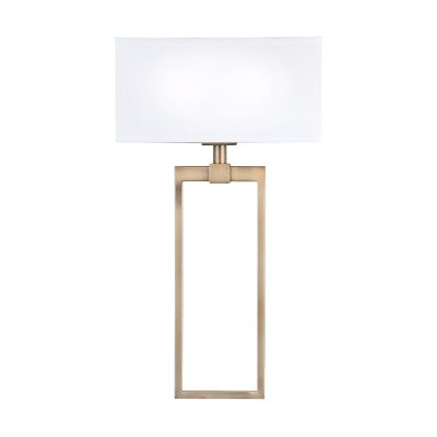 Rectangular Shaded 2 Light Wall Sconce by Capital Lighting at Lumens.com