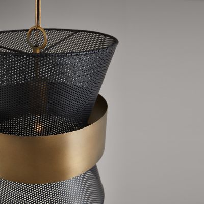 Metal Hourglass Pendant by Capital Lighting at Lumens.com