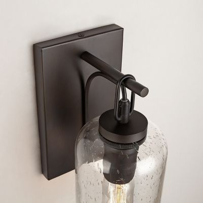 Simple Seeded Glass Wall Sconce by Capital Lighting at Lumens.com