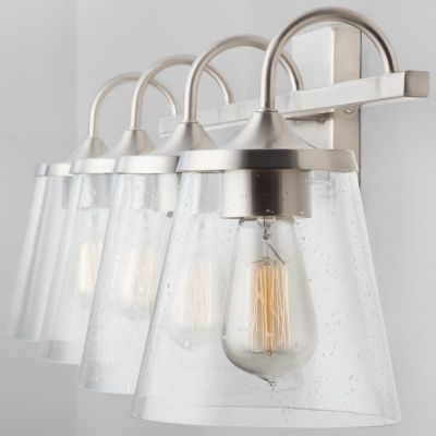 Seeded Glass Bell Vanity Light by Capital Lighting at Lumens.com