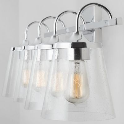 Seeded Glass Bell Vanity Light by Capital Lighting at Lumens.com