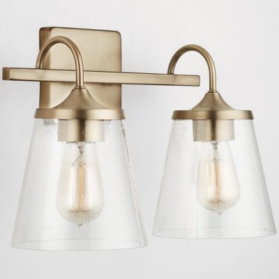 Seeded Glass Bell Vanity Light by Capital Lighting at Lumens.com