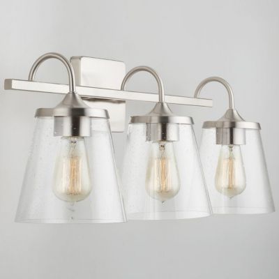Seeded Glass Bell Vanity Light by Capital Lighting at Lumens.com