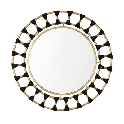 Pinched Roped Round Mirror by Capital Lighting at Lumens.com