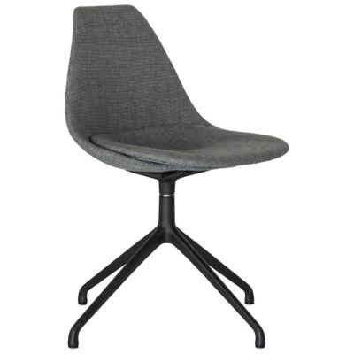 Ziba Upholstered Back Swivel Chair by Case Furniture at Lumens.com