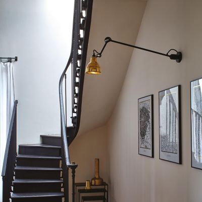 Lampe Gras 304 Long Arm Plug In Wall Sconce by DCW editions at Lumens.com