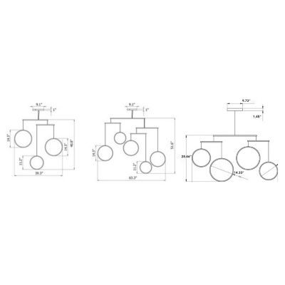 Focus LED Chandelier by DCW editions at Lumens.com