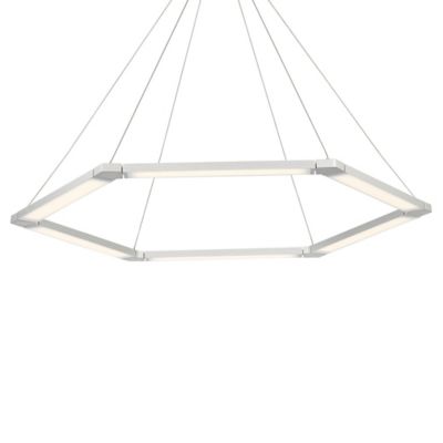 Lune LED Hexagon Pendant by dweLED at Lumens.com