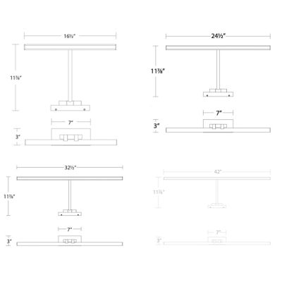 Reed LED Adjustable Picture Light by dweLED at Lumens.com