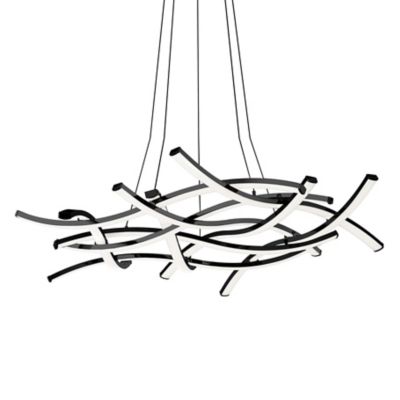 Divergence LED Chandelier by dweLED at Lumens.com
