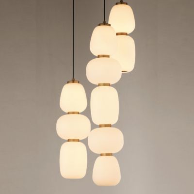 Ezio LED Multi-Light Pendant by Huxe at Lumens.com