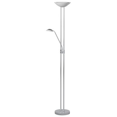 Baya LED Floor Lamp with Reading Arm by Eglo at Lumens.com