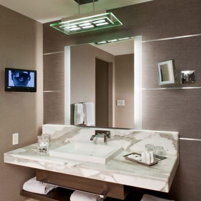 Novo Lighted Mirror by Electric Mirror at Lumens.com